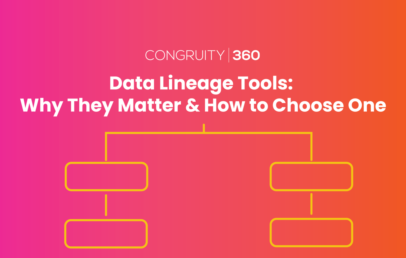 Data Lineage Tools: Why They Matter & How to Choose One - Congruity 360